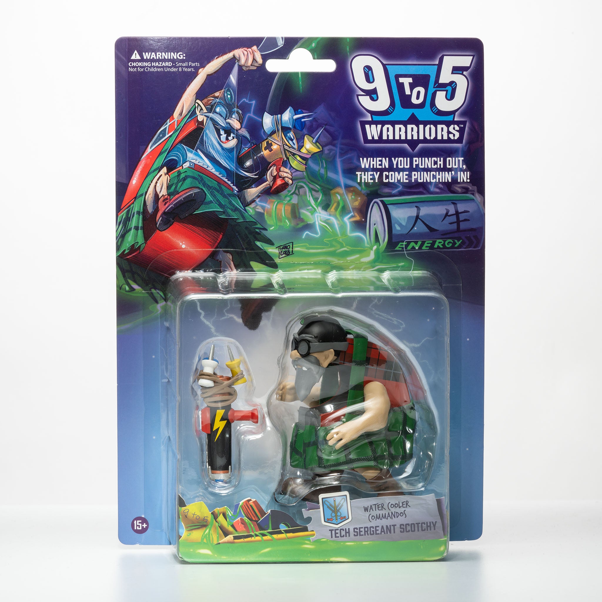 9 to 5 Warriors | 90s Inspired Action Figures